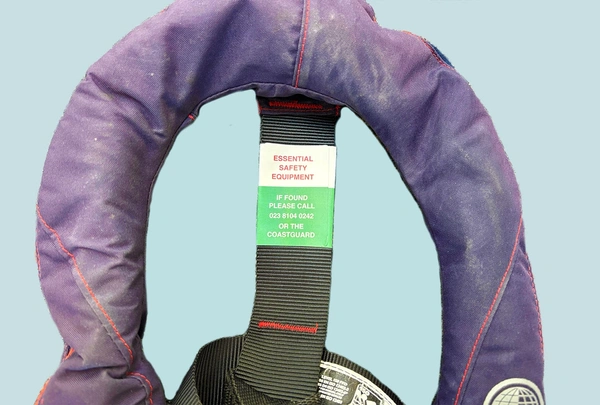 Waterproof Lifejacket Labels | Dot Print